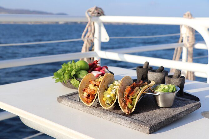 Tacos buffet & Open Bar Cruise! Los Cabos Round Transportation - In The Sum Up