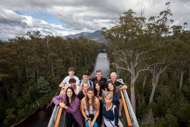 Tahune Airwalk & Hastings Cave Active Day Tour from Hobart - Key Points