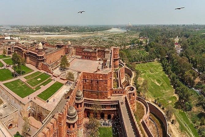 Taj Mahal Half Day Tour With Agra Fort & Baby Taj Visit - Agra Fort: The Mighty Red Fortress