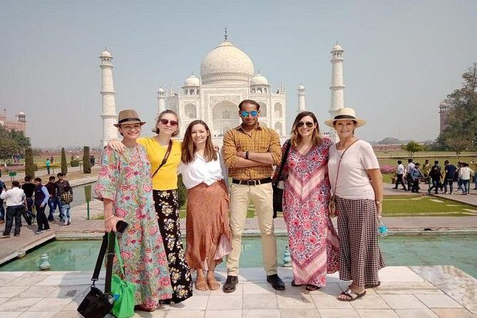 Taj Mahal Private Day Tour by Car with Guide - Key Points