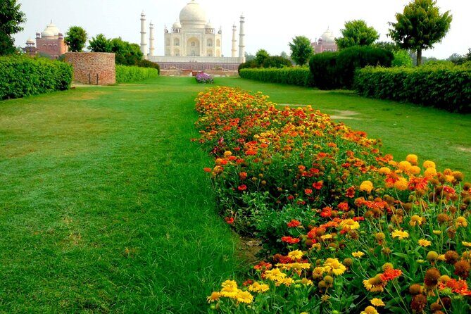 Taj Mahal View On Friday From Mehtabh Bagh. Day Tour starts from Delhi by Car - Overall Value and Suitability