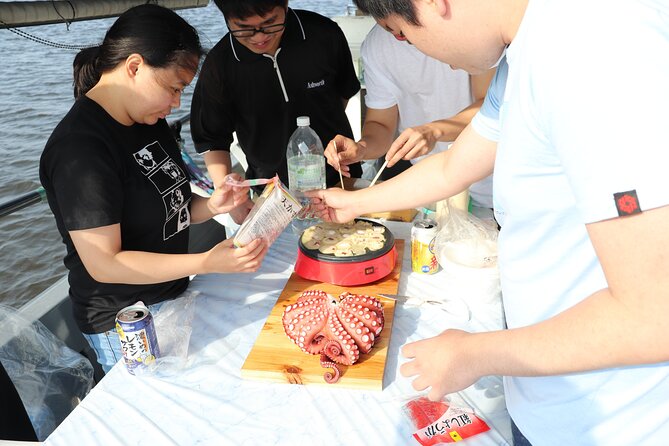 Takoyaki Cooking Experience in Osaka Bay by Cruise - Savoring the Takoyaki Delicacies