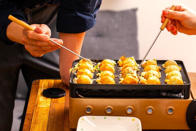 Takoyaki Making Experience ~Japans Popular Street Food~ - Included in the Experience
