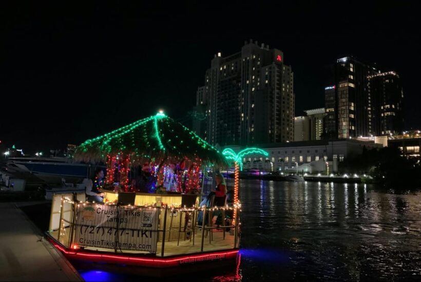 Tampa Bay: 3 Hour - Tampa Bar Hop Tiki Cruise - Exploring Tampa from the Water
