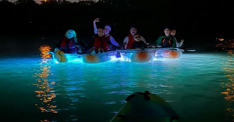 Tampa: Clear Glowing Kayak Nighttime Tour - The Experience of Glowing Kayaks at Night