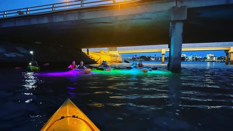 Tampa: Clear Glowing Kayak Nighttime Tour - Frequently Asked Questions