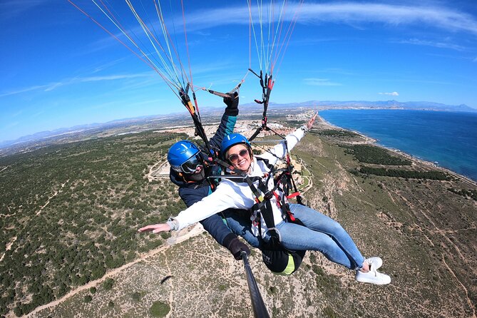 Tandem Paragliding Flight in Alicante and Santa Pola - Key Points