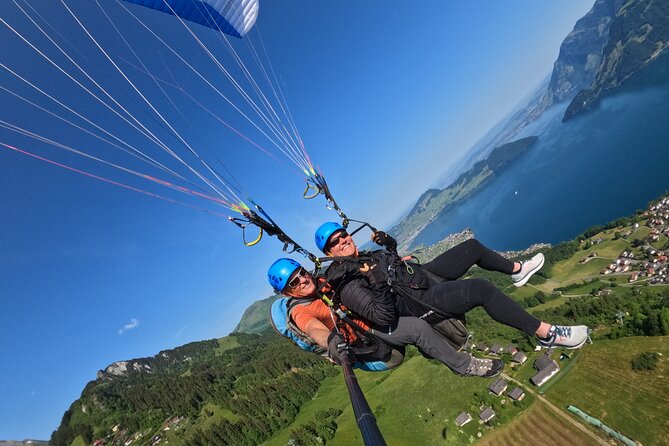 Tandem Paragliding Flight in the Lucerne Region - Breathtaking Views of the Swiss Alps