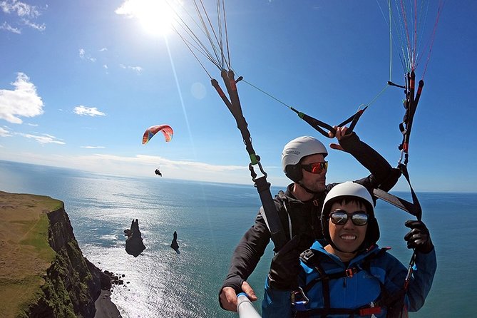 Tandem Paragliding Flights From Vik - Flight Details