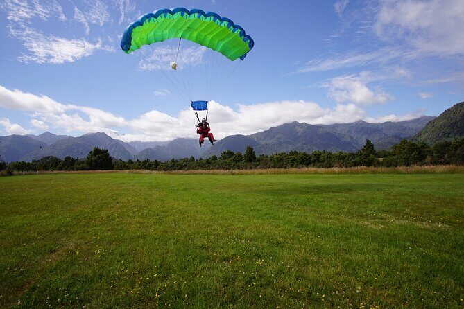 Tandem Skydive 16,500ft from Franz Josef - FAQ