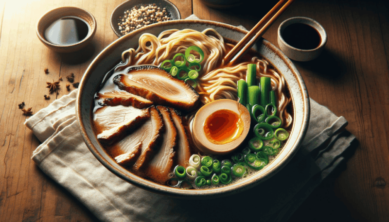 Taste and Compare Japanese Ramen - Ramen and Scenic Backdrops