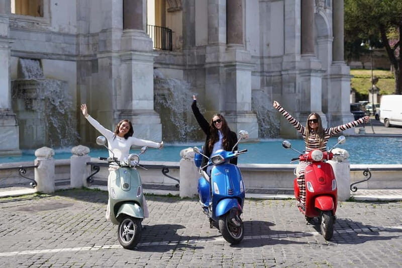 Taste, Explore, Capture-All inclusive Vespa Tour in Rome - What’s Included and Practical Tips