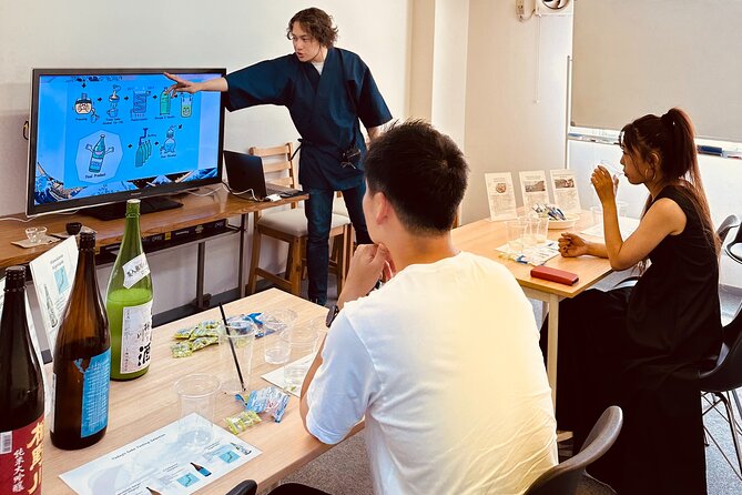 Taste&Learn Main Types of Authentic Sake With an Sake Expert! - Uncovering the Rich Culture and History of Sake