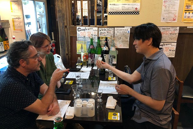 Tasting All Types of Sake With Sommelier - Guidance From the Knowledgeable Sommelier