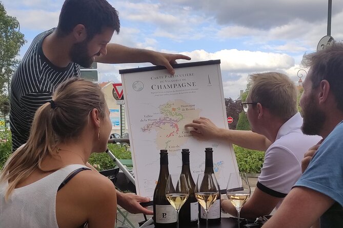 Tasting and discovery of the 3 Champagne grape varieties - Key Points