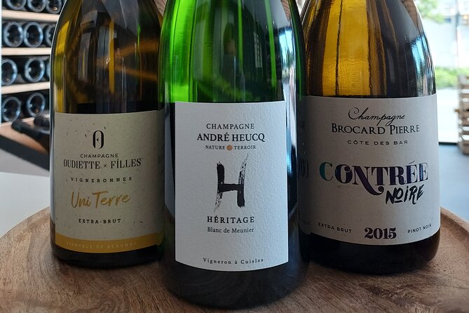 Tasting and discovery of the 3 Champagne grape varieties - The Impact of the Short Duration