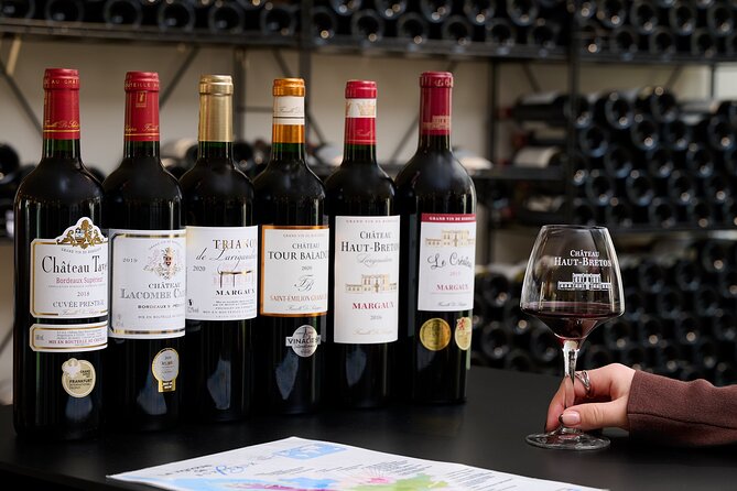 Tasting of 6 Wines at Château Haut Breton Larigaudière - Key Points