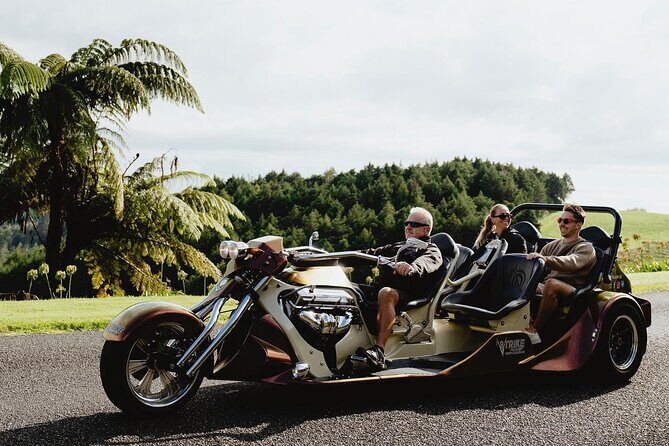 TAURANGA SHORE EXCURSION: V8 TRIKE - 1.5 hour City Sites - A Closer Look at the Experience