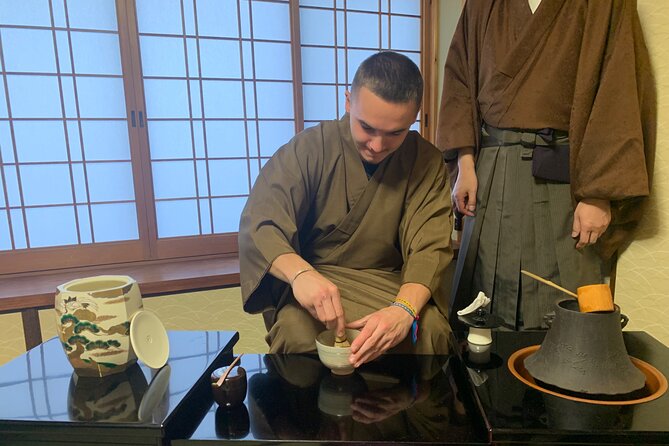 Tea Ceremony in 150 Years Old Townhouse With Tables and Chairs - Key Points