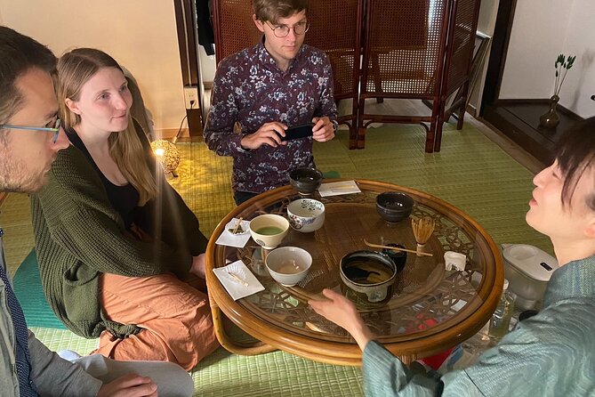 Tea Ceremony in a Century-old Japanese Town House - Savoring the Matcha and Japanese Sweets