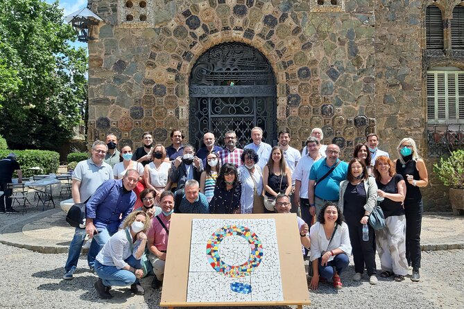 Teambuilding Barcelona: Create the Logo of Your Company in Mosaic - What to Expect During the Teambuilding Activity