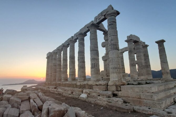 Temple of Poseidon and Cape of Sounion Private Sunset Tour - Capturing the Stunning Mediterranean Sunset