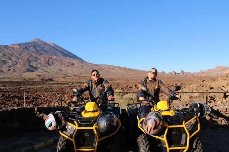 Tenerife, Guided Quad Tour on Mount Teide with Drink - Key Points