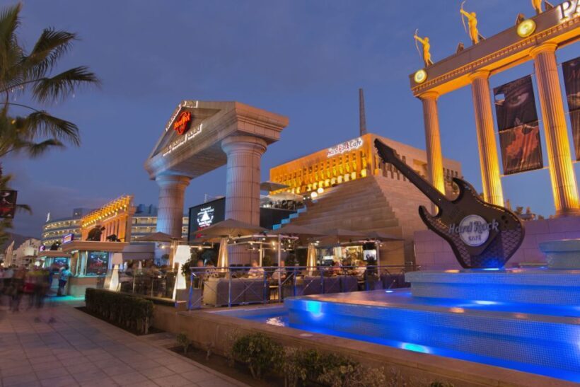 Tenerife: Hard Rock Cafe Set Menu Lunch or Dinner & Drink - Key Points: