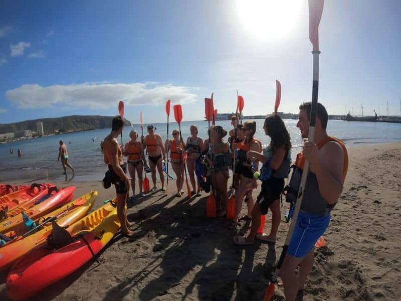 Tenerife: Kayak & Snorkel Tour with Snacks & Sea Life Safari - Equipment and Safety