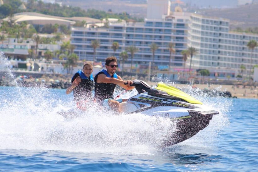 Tenerife: Ocean Pack Jet Ski and Yacht Whale Watching - The Itinerary in Detail