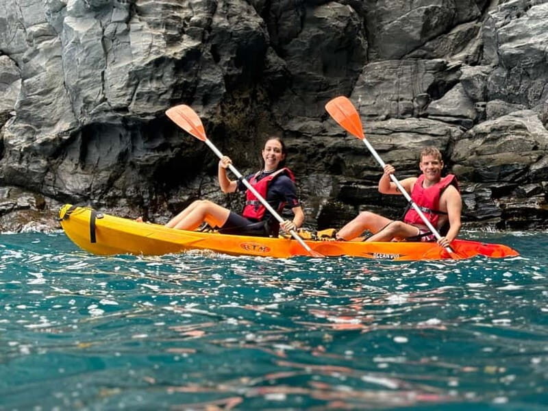 Tenerife: Palm-Mar Double Kayak Rental with Snorkel Gear - An Overview of the Experience