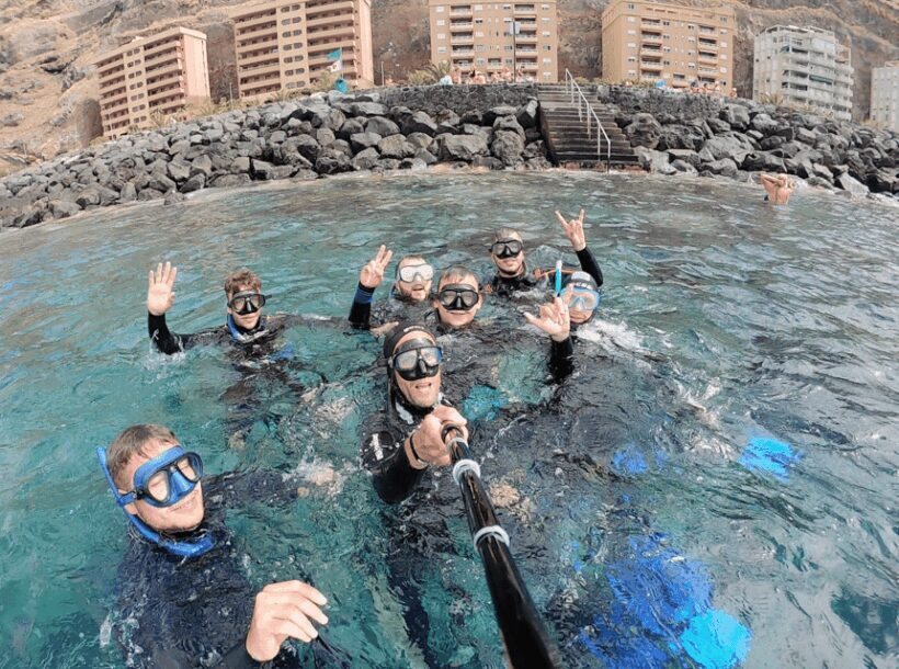 Tenerife : Snorkeling underwater with freediving Instructor - Key Points