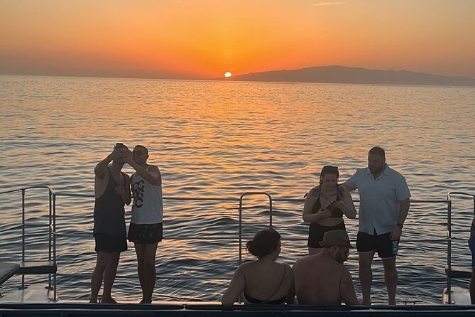 Tenerife Sunset Catamaran Tour With Transfer - Food and Drinks Included. - Pricing and Booking