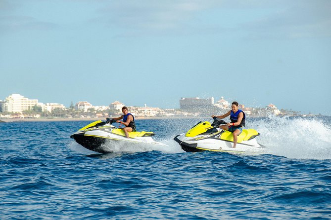 Tenerife Water Sports Package With 40 Min. Jet Ski and Parascending for 2 People - Meeting Point and Transportation