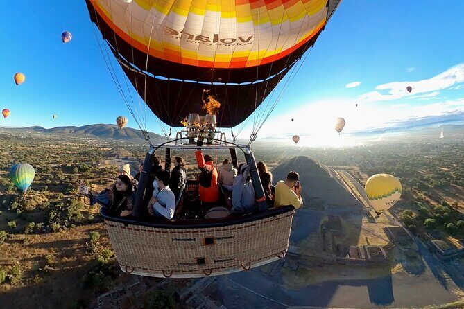 Teotihuacan Hot Air Balloon Flight from Mexico City / Volare - The Breakdown of the Itinerary