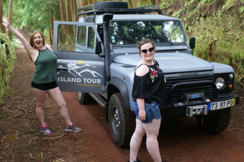 Terceira Island: 4x4 Land Rover Tour with Traditional Lunch - Visiting Lagoons and Caves
