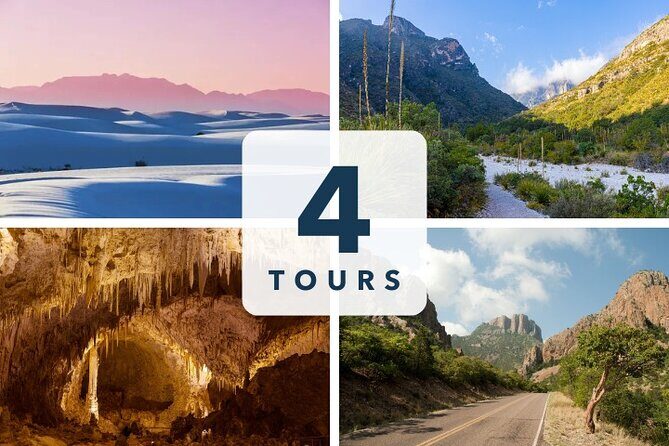 Texas and New Mexico Bundle 4 day Self Guided National Park Tours - A Close Look at the Itinerary: What You Can Expect