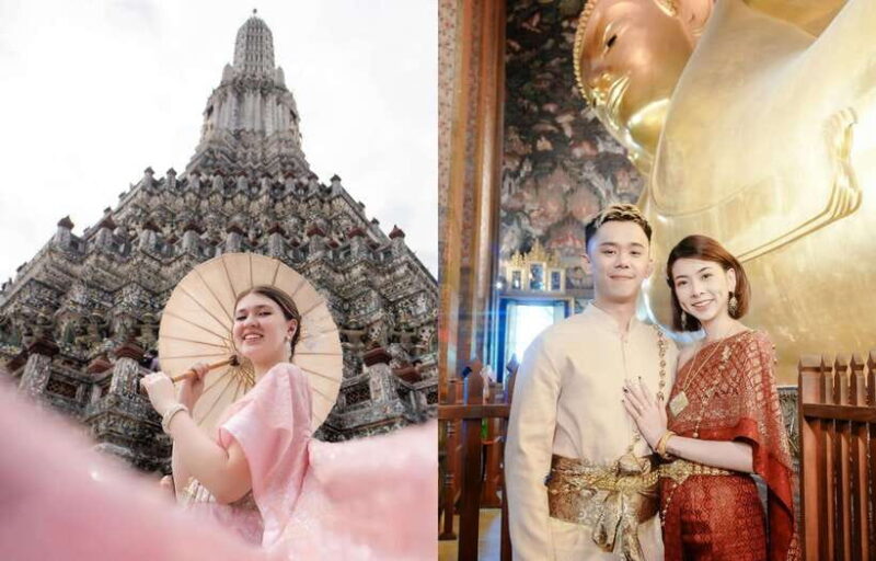 Thai Costume Photographer at Wat Arun/Pho in Bangkok - Authenticity and Overall Experience