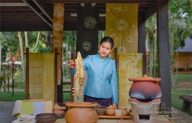 Thai Thani Cultural Village: Eco Tie-Dye Printing Workshop - Practical Details and Value