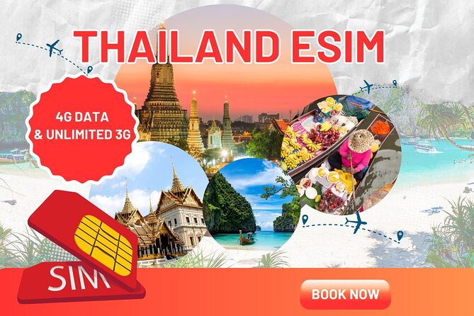Thailand eSIM (3 to 30 days, up to 60GB) - Key Points