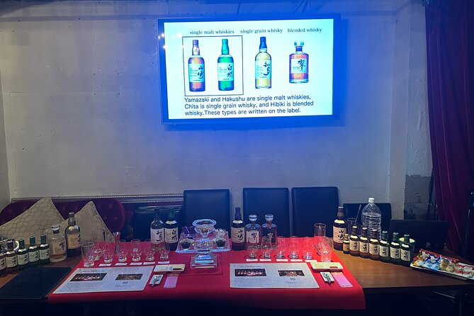 The 4 Best Japanese Whiskies Tasting/Hibiki 21YEAR, YAMAZAKI, Etc - Booking Information