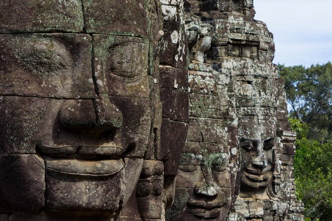 The Angkor Temples from Sunrise by Tuk Tuk - The Iconic Bayon and Preah Khan: Architectural Marvels