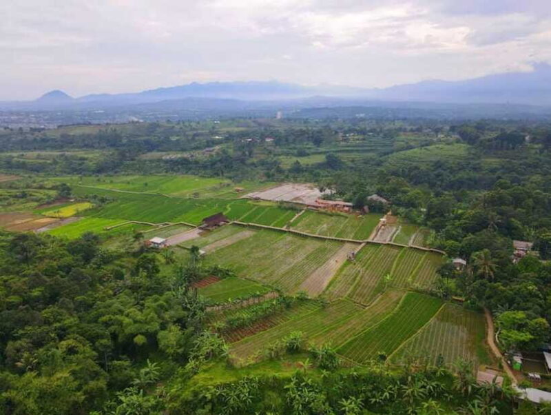 The Beautiful Garden, Rice Terrace and Waterfall In Bogor - The Cultural Touch at the Enday Puppet Studio
