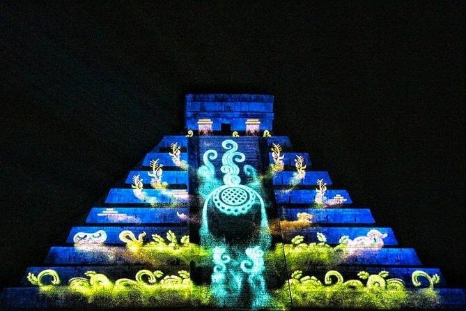 The Best NIGHT SHOW on CHICHEN ITZA. With Lunch Transportation Cenote Valladolid - Key Points