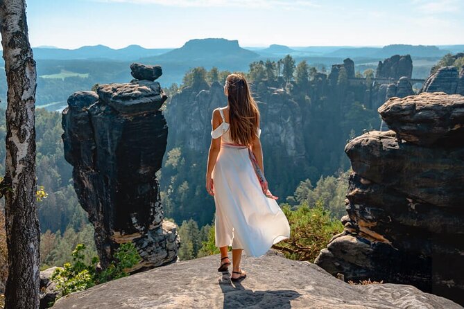 The Best of Bohemian & Saxon Switzerland Day Trip From Prague - Discovering Bastei Bridge and Pravčická Brána