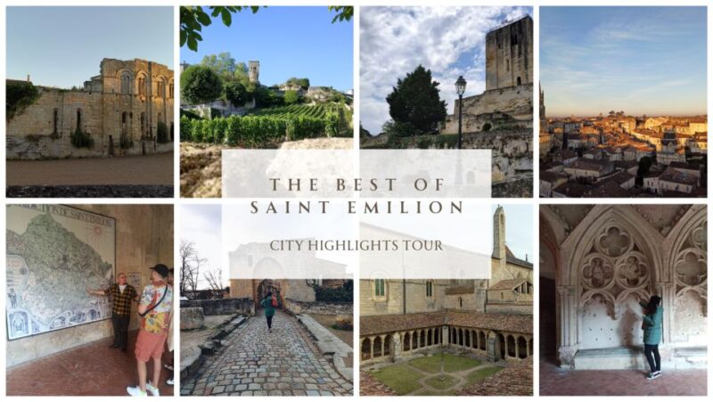 The Best Of Saint Emilion (Private Highlights Tour) - The Itinerary: A Closer Look at Your Saint-Émilion Journey