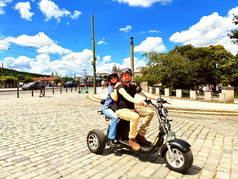 The best Trike Bike Prague city tour - Key Points