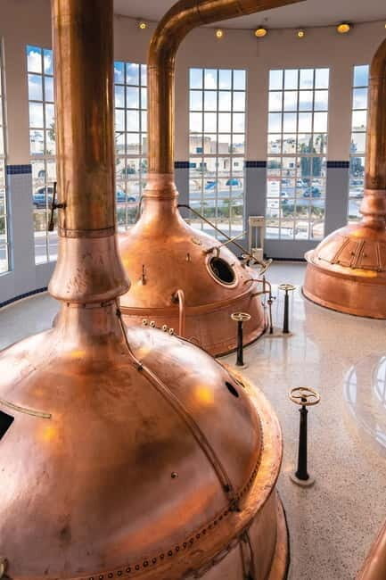 The Brewery Experience and beer tasting including transport - Discovering Malta’s Brewing Heritage