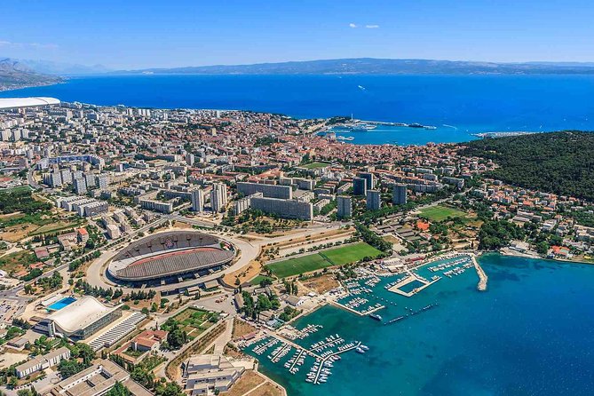 The Diocletian route - Panoramic Flight over Split - Aerial Adventure Over Split: The Diocletian Route in Perspective