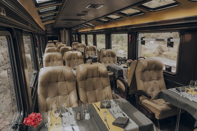 The First Class Machu Picchu Train by Inca Rail - Onboard Amenities and Services